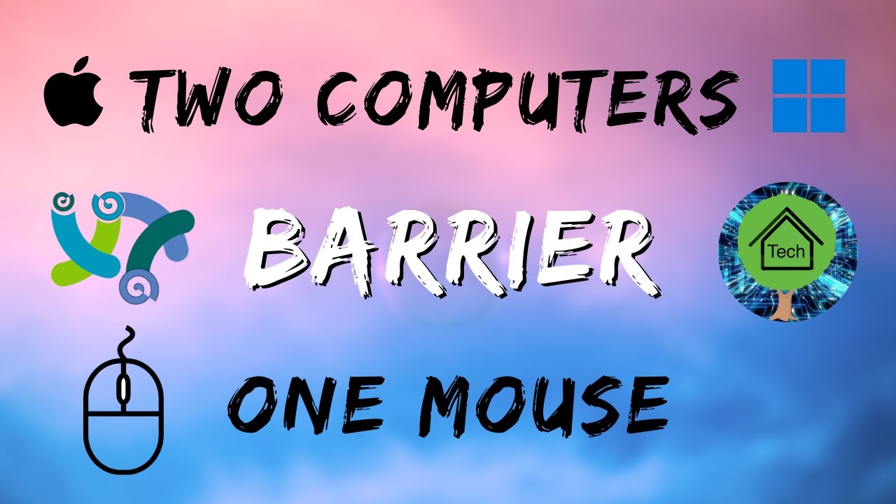 Connect TWO Computers with ONE Mouse Barrier | Tech Treehouse